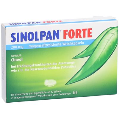 Sinolpan® forte 200 mg magensaftresistente Weichkapseln 21 St - Shop ...