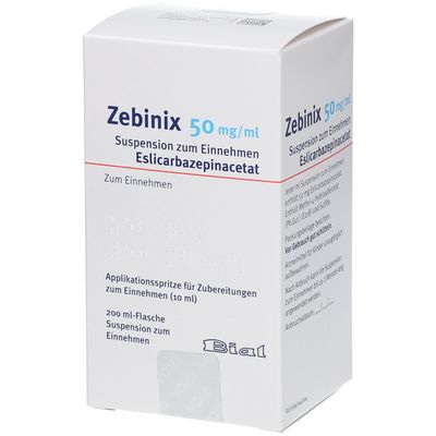 Zebinix 50 mg/ml 200 ml mit dem E-Rezept kaufen - Shop Apotheke