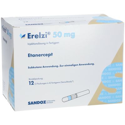 Erelzi® 50Mg Fertigpen 12 St mit dem E-Rezept kaufen - Shop Apotheke