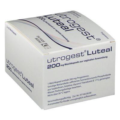 utrogest® Luteal 200 mg 90 St mit dem E-Rezept kaufen - Shop Apotheke