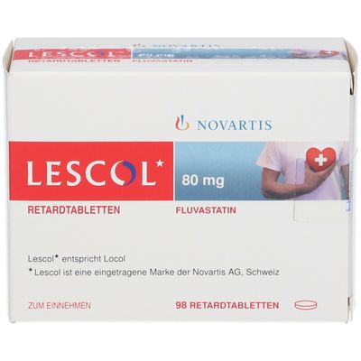 Lescol 80 mg Retard 98 St mit dem E-Rezept kaufen - Shop Apotheke