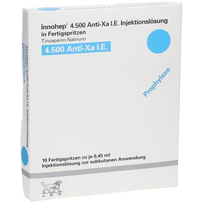 Innohep® 4.500 Anti-Xa I.E. 0,45 ml 10x0,45 ml mit dem E-Rezept kaufen ...
