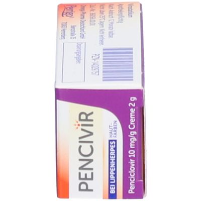 Pencivir bei Lippenherpes Penciclovir 10mg/g Creme hautfarben 2 g ...