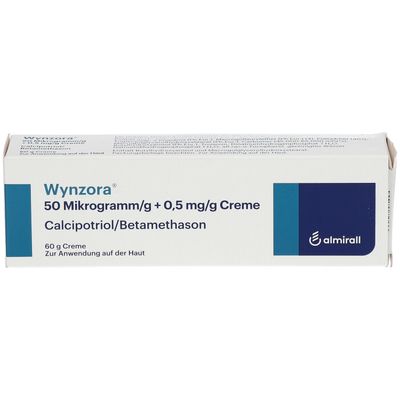 WYNZORA 50 Mikrogramm/g + 0,5 mg/g Creme 60 g mit dem E-Rezept kaufen ...
