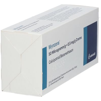 WYNZORA 50 Mikrogramm/g + 0,5 mg/g Creme 2x60 g mit dem E-Rezept kaufen ...