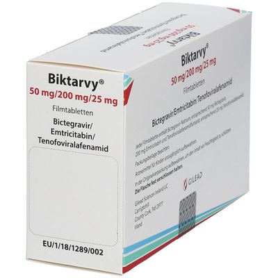 Biktarvy® 50 mg/200 mg/25 mg 3x30 St mit dem E-Rezept kaufen - Shop ...