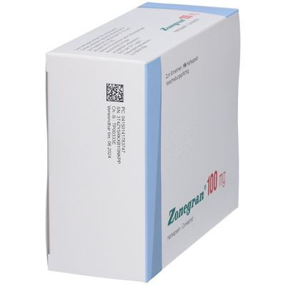 Zonegran® 100Mg 196 St mit dem E-Rezept kaufen - Shop Apotheke