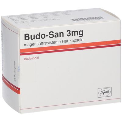BUDO-SAN 3 mg magensaftresistente Hartkapseln 100 St mit dem E-Rezept ...