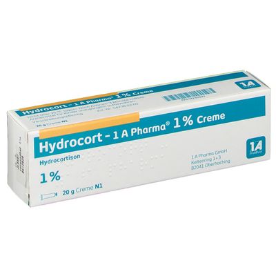 Hydrocort 1A Pharma® 1% Cre 20 g mit dem E-Rezept kaufen - Shop Apotheke