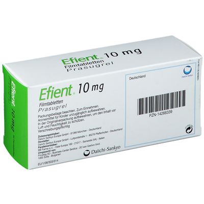 Efient® 10 mg 98 St mit dem E-Rezept kaufen - Shop Apotheke
