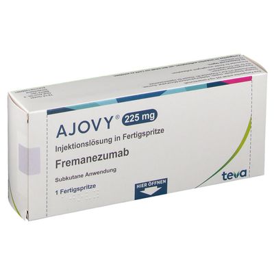 AJOVY® 225 mg 1 St mit dem E-Rezept kaufen - Shop Apotheke