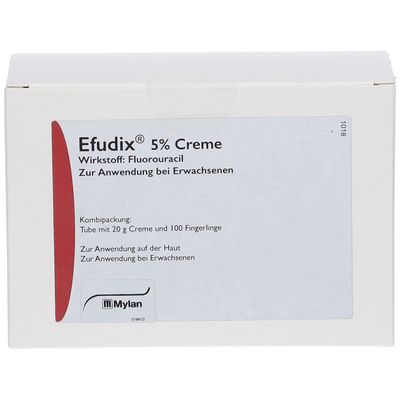 EFUDIX 5% Kombipackung Creme 20 g mit dem E-Rezept kaufen - Shop Apotheke