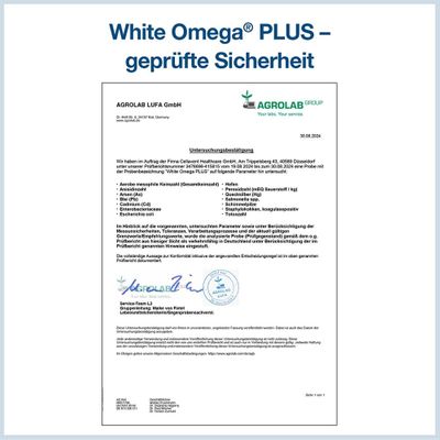 White Omega® PLUS Hochdosierte Omega 3 Fischöl Kapseln 90 St - Shop ...