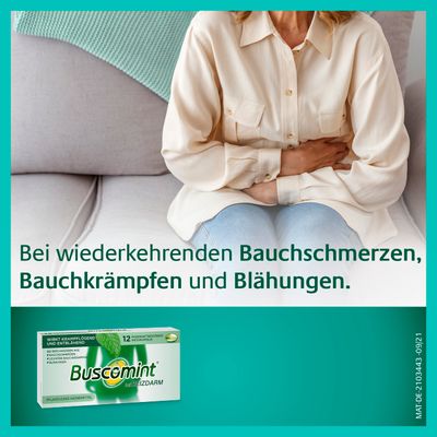 Buscomint® bei Reizdarm mit Pfefferminzöl bei leichten Krämpfen im ...