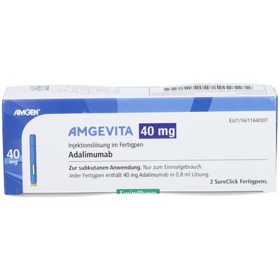 AMGEVITA 40 mg/0,8 ml Inj.-Lösung im Fertigpen 2 St mit dem E-Rezept kaufen - Shop Apotheke