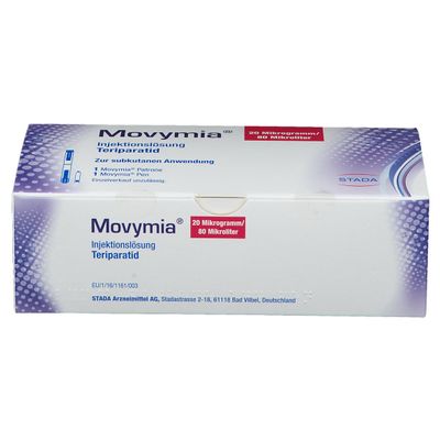 Movymia® Pen und 20 µg/80 µl Injektionslösung 1 St mit dem E-Rezept ...
