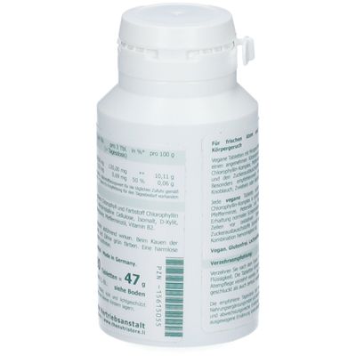 Chlorophyll Tabletten 120 St - Shop Apotheke