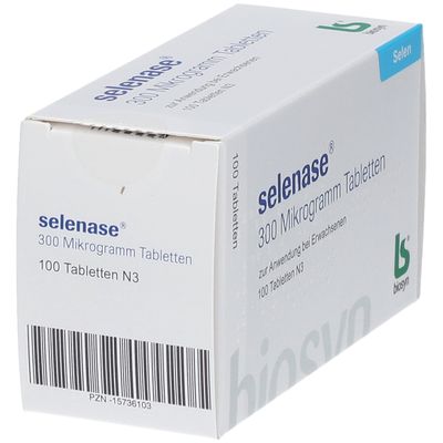 selenase® 300 Mikrogramm 100 St mit dem E-Rezept kaufen - Shop Apotheke