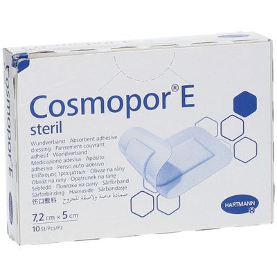 Hartmann® Cosmopor E steril Wundverband 7,2 cm x 5 cm 10 St - Shop Apotheke