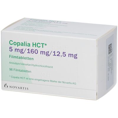 Copalia HCT 5 mg/160 mg/12,5 mg 98 St mit dem E-Rezept kaufen - Shop ...