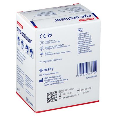 Leukoplast® eye occlusor Okklusionspflaster 30 St - Shop Apotheke