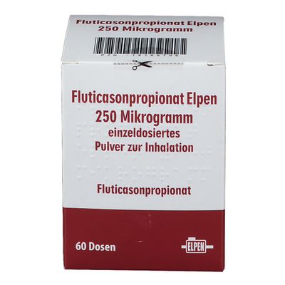 Fluticasonpropionat Elpen 250 µg 1x60 St mit dem E-Rezept kaufen - Shop ...