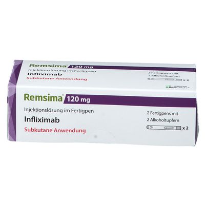 Remsima® SC - 120 mg Pen 2 St mit dem E-Rezept kaufen - Shop Apotheke