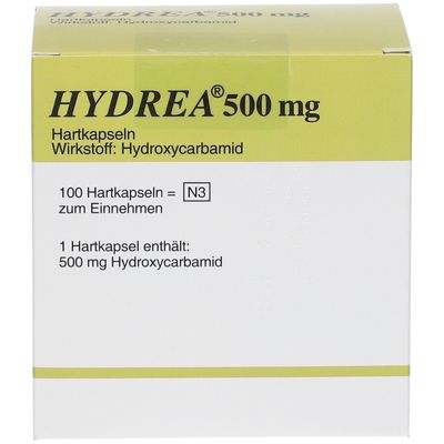HYDREA® 500 mg 100 St mit dem E-Rezept kaufen - Shop Apotheke
