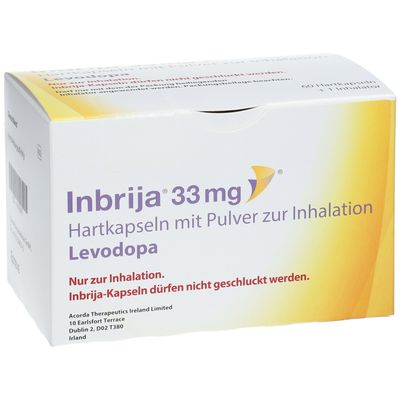 INBRIJA 33 mg Hartkapseln m.Plv.z.Inhalation 60 St mit dem E-Rezept ...