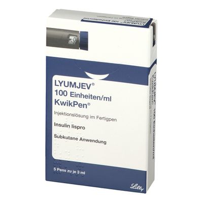 LYUMJEV® 100 Einheiten/ml KwikPen™ 5x3 ml mit dem E-Rezept kaufen ...