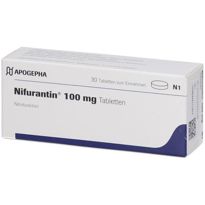 NIFURANTIN 100 mg Tabletten 30 St mit dem E-Rezept kaufen - Shop Apotheke