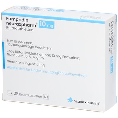 FAMPRIDIN neuraxpharm 10 mg Retardtabletten 28 St mit dem E-Rezept ...