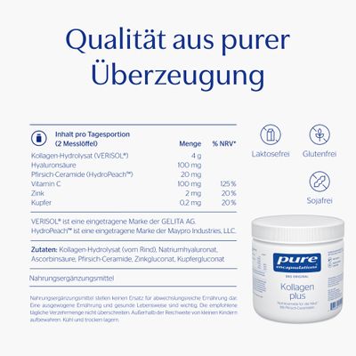 Pure Encapsulations® Kollagen plus 140 g - Shop Apotheke