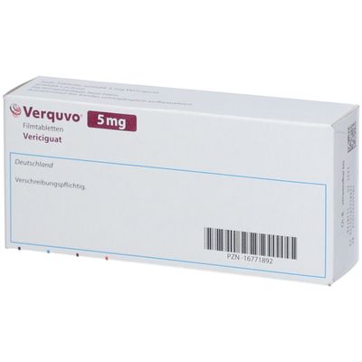 Verquvo® 5 mg 1x14 St mit dem E-Rezept kaufen - Shop Apotheke
