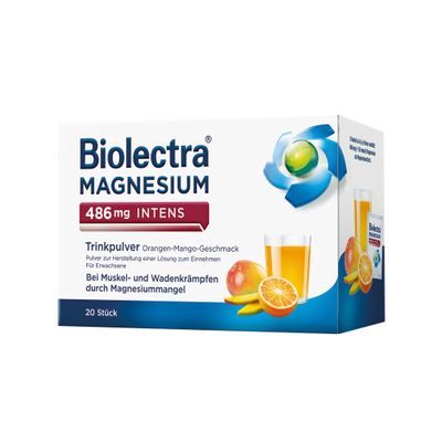 Biolectra® Magnesium 486 mg INTENS 20 St - Shop Apotheke