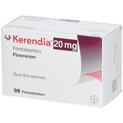KERENDIA 20 mg Filmtabletten 98 St mit dem E-Rezept kaufen - Shop Apotheke