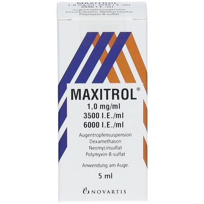 MAXITROL Augentropfensuspension 5 ml mit dem E-Rezept kaufen - Shop ...