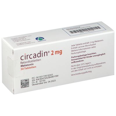 Circadin 2 mg Retard 30 St mit dem E-Rezept kaufen - Shop Apotheke