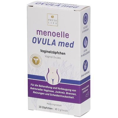 menoelle® OVULA med Vaginalzäfchen 10 St - Shop Apotheke