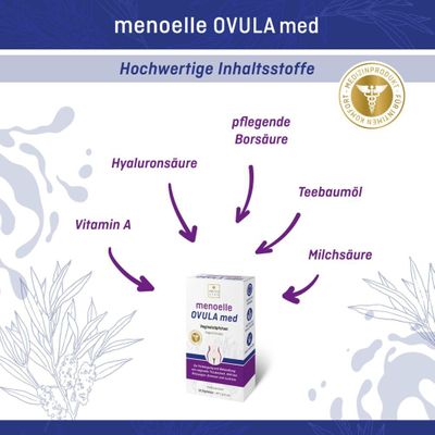 menoelle® OVULA med Vaginalzäfchen 10 St - Shop Apotheke