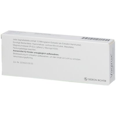 VAGIRUX 10 Mikrogramm Vaginaltabletten 18 St mit dem E-Rezept kaufen ...