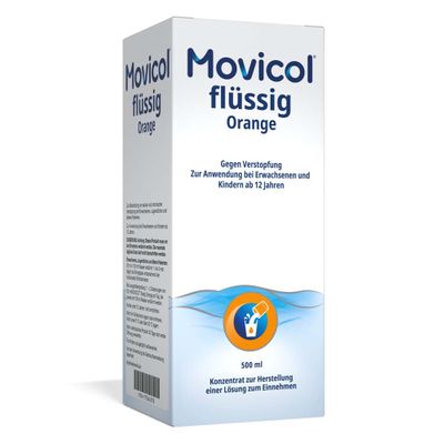 MOVICOL® flüssig Orange 500 ml - Shop Apotheke