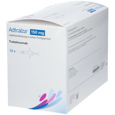 Adtralza® 150 mg Inj.-Lsg.i.e.Fertigspritze 12x1 ml mit dem E-Rezept ...