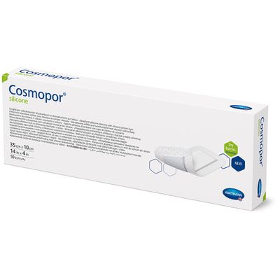 Cosmopor® Silicone 35 x 10 cm 10 St - Shop Apotheke