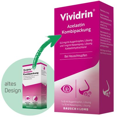 Vividrin® Azelastin Kombipackung 1 St - Shop Apotheke