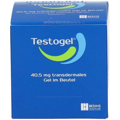 TESTOGEL 40,5 mg transdermales Gel im Beutel 1x30 St mit dem E-Rezept ...