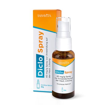 SANAVITA DicloSpray 40 mg/g Spray 25 g - Shop Apotheke