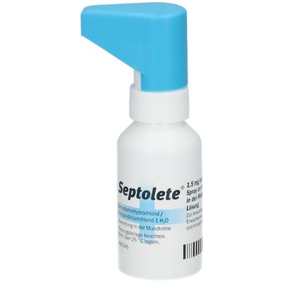 Septolete® 1,5 mg/ml+5 mg/ml Spray 30 ml - Shop Apotheke