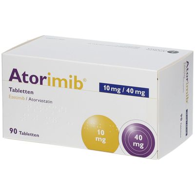 ATORIMIB 10 mg/40 mg Tabletten 90 St mit dem E-Rezept kaufen - Shop ...