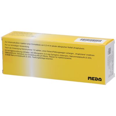 EPIPEN 300 µg Autoinjektor Inj.-Lsg.im Fertigpen 2 St mit dem E-Rezept ...